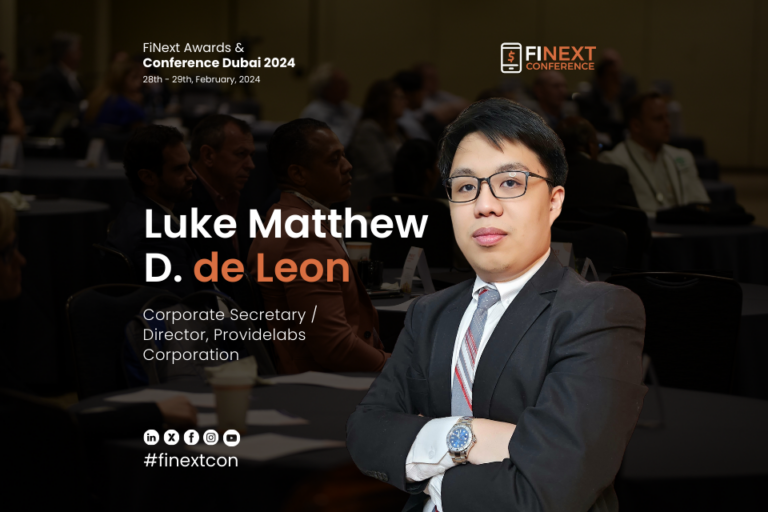 Luke Matthew D. de Leon Representation at FiNext Conference