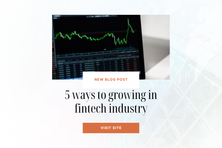 5 ways to growing in fintech industry – FiNext Conference